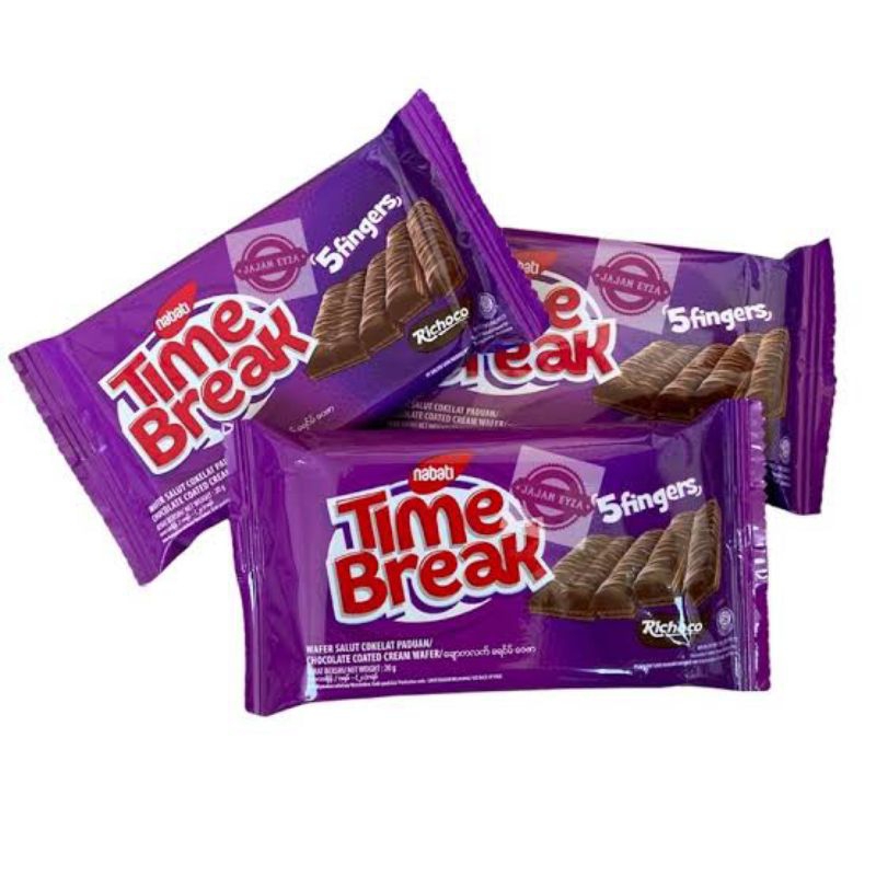 Jual Nabati TIME BREAK 1 Renceng isi 10 Pcs | Shopee Indonesia
