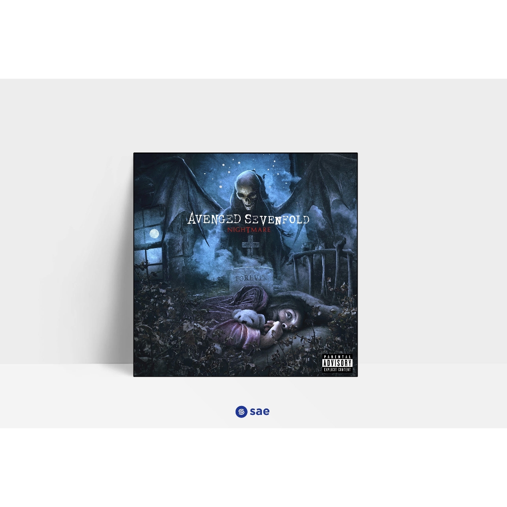 Jual Dekorasi Dinding Kamar Poster Album Avenged Sevenfold Nightmare ...