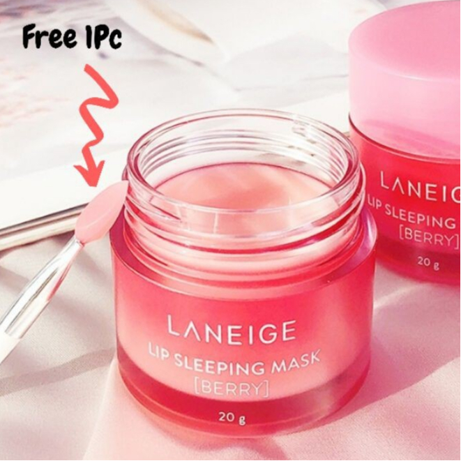 Jual Laneige Lip Sleeping Mask Night Sleep 3g / Lip Balm 20g / Sleeping ...
