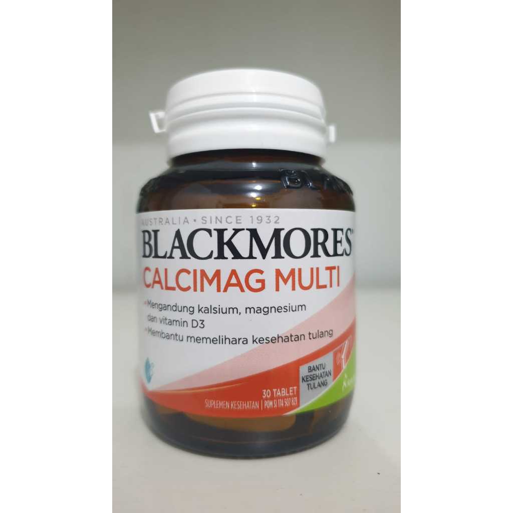Jual BlackMores Calcimag Multi mengandung kalsium, magnesium dan vit D3 ...