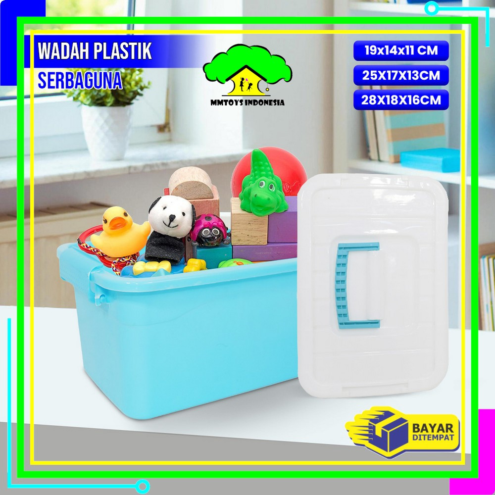 Jual MI-C256 Container Box Plastik Kotak Kontainer Mainan Balok Wadah ...