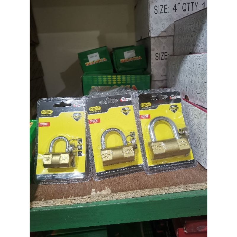 Jual FREED Gembok Bantal 40mm/50mm/60mm - gembok kuning model viro ...