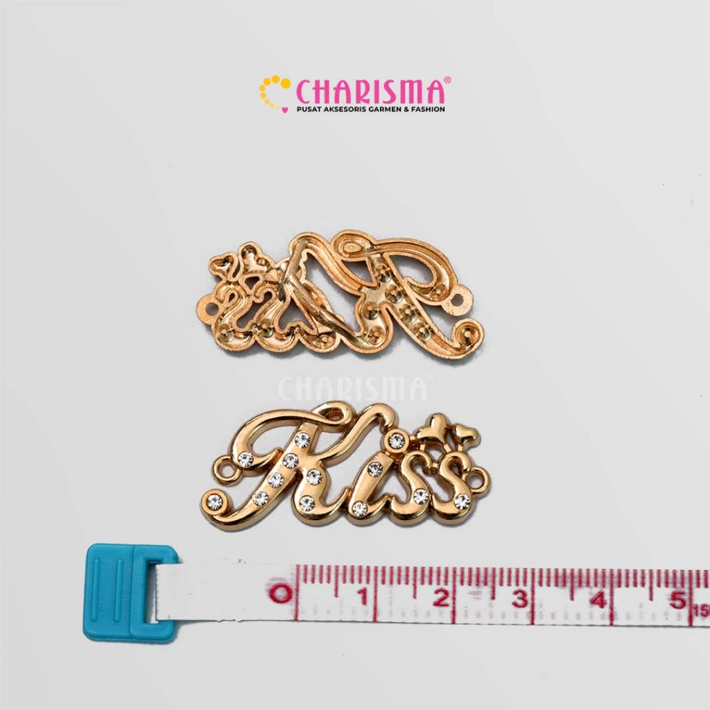 Jual Charisma Label Plat Besi Motif Fashion - Label Tag Besi / Plat ...