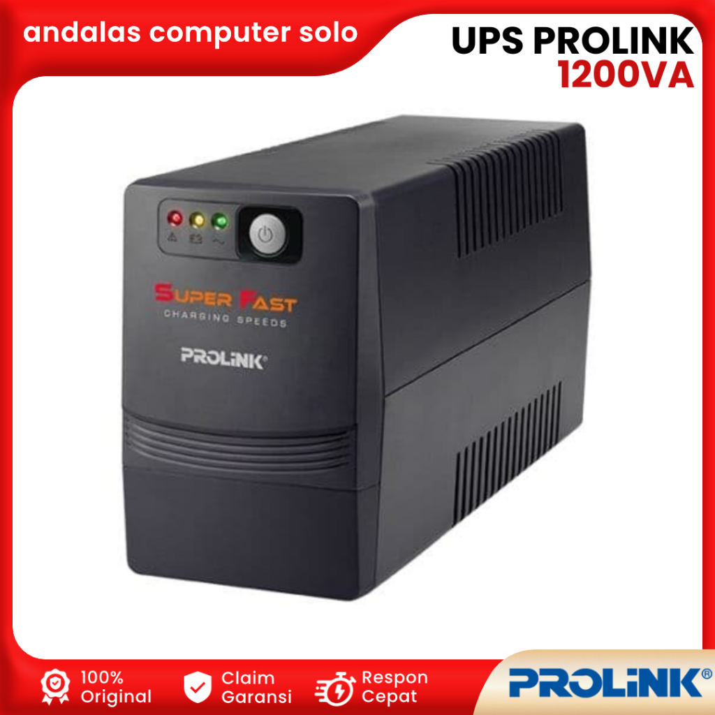 Jual UPS STAVOLT STABILIZER PROLINK 1200VA Pro1201sfcu SUPER FAST CHARGING LINE INTERACTIVE ...
