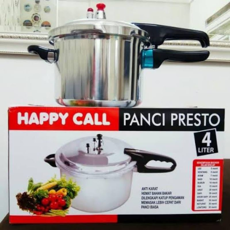 Jual PRESTO 4LITER HC ORIGINAL/ PANCI PRESTO PELUNAK DAGING DAN SEGALA MACAM LAIN NYA | Shopee ...