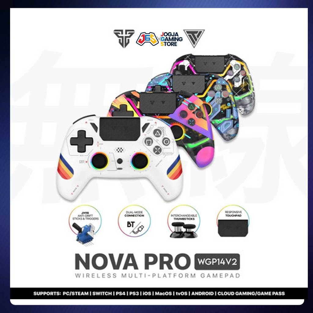 Jual Fantech WGP14 V2 Nova Pro Gamepad Multi Platform Wireless Joystick ...