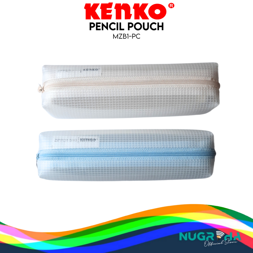 Jual Mesh Pencil Bag MZB1-PC KENKO Kotak Tempat Pensil Pencil Case ...