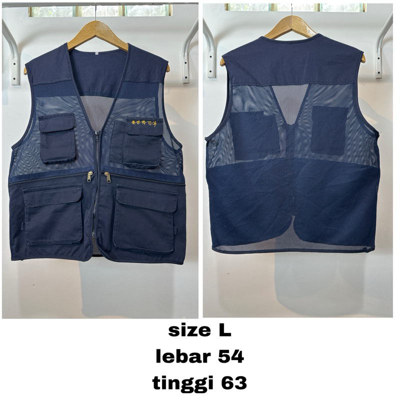 Jual rompi vest tactical, fishing, daily second vol.1 | Shopee Indonesia