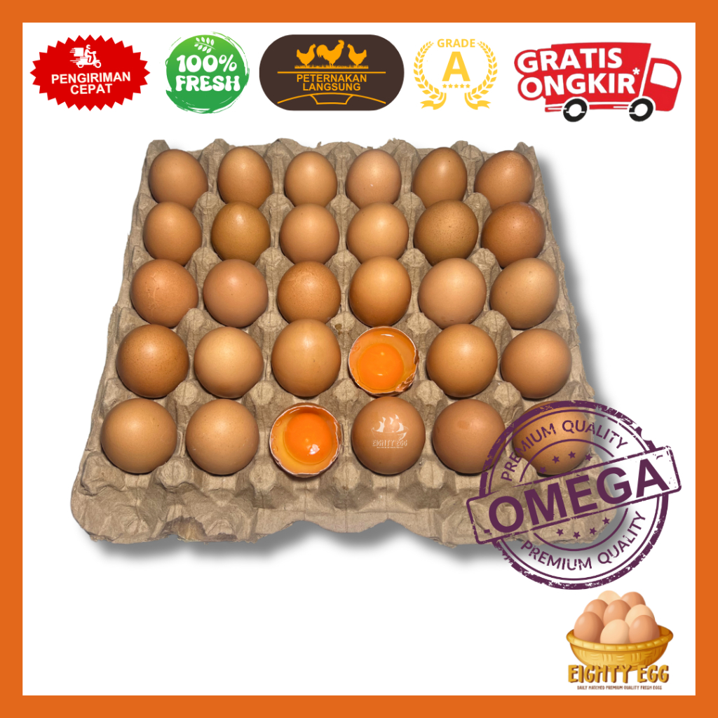 Jual Telur Omega Terlengkap & Harga Terbaru Mei 2026 | Shopee Indonesia