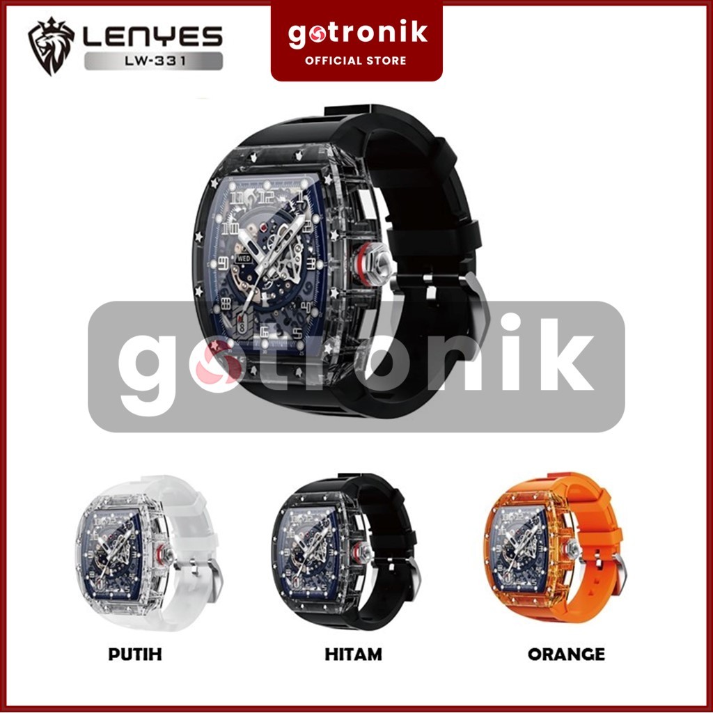 Jual Smartwatch Waterproof LENYES LW331 1.86" inci Water Resistant IP67 ...