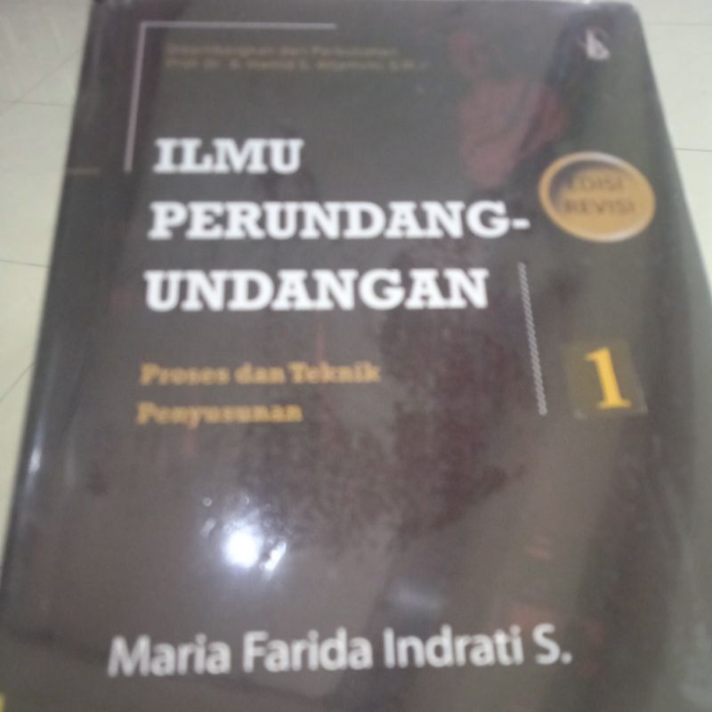 Jual buku ILMU PERUNDANG-UNDANGAN 1&2 PROSES DAN TEKNIK PENYUSUNAN | Shopee Indonesia