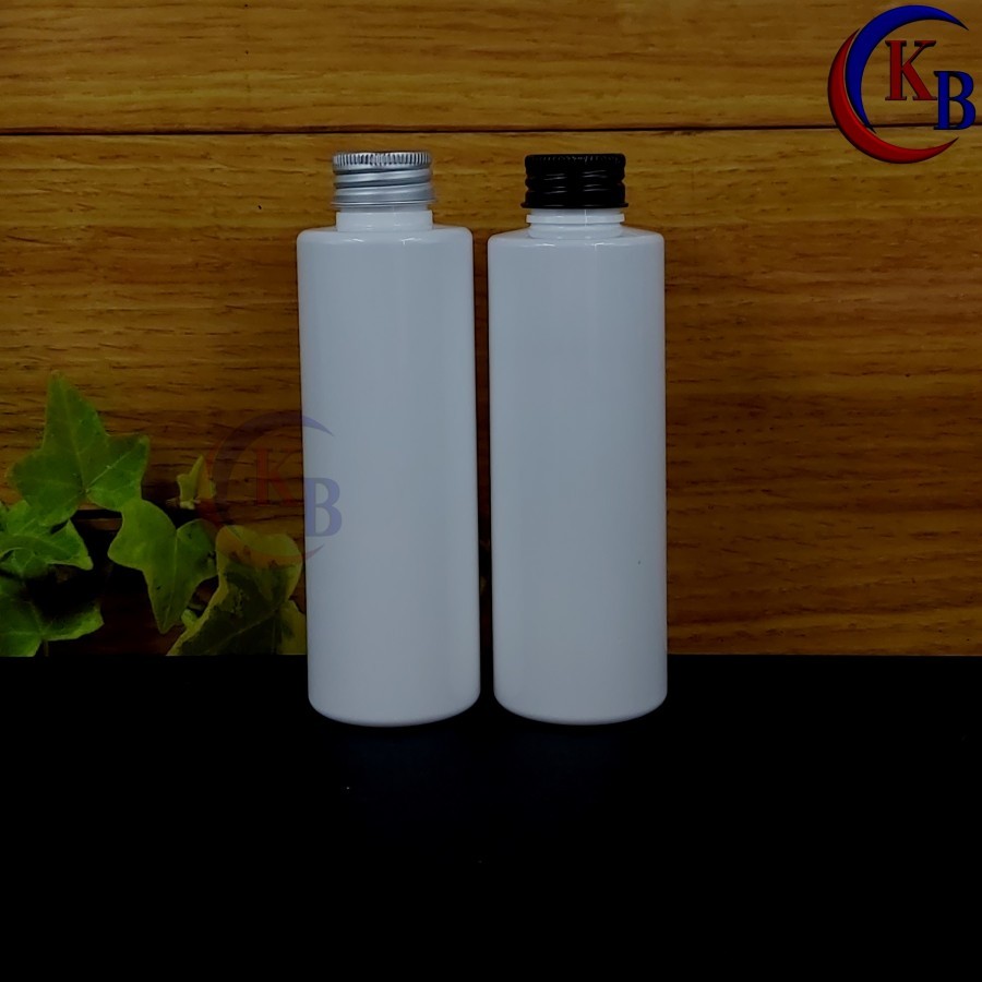 Jual BOTOL ULIR 150 ML ALUMUNIUM NECK 24 / BOTOL PLASTIK PET RF WHITE ...