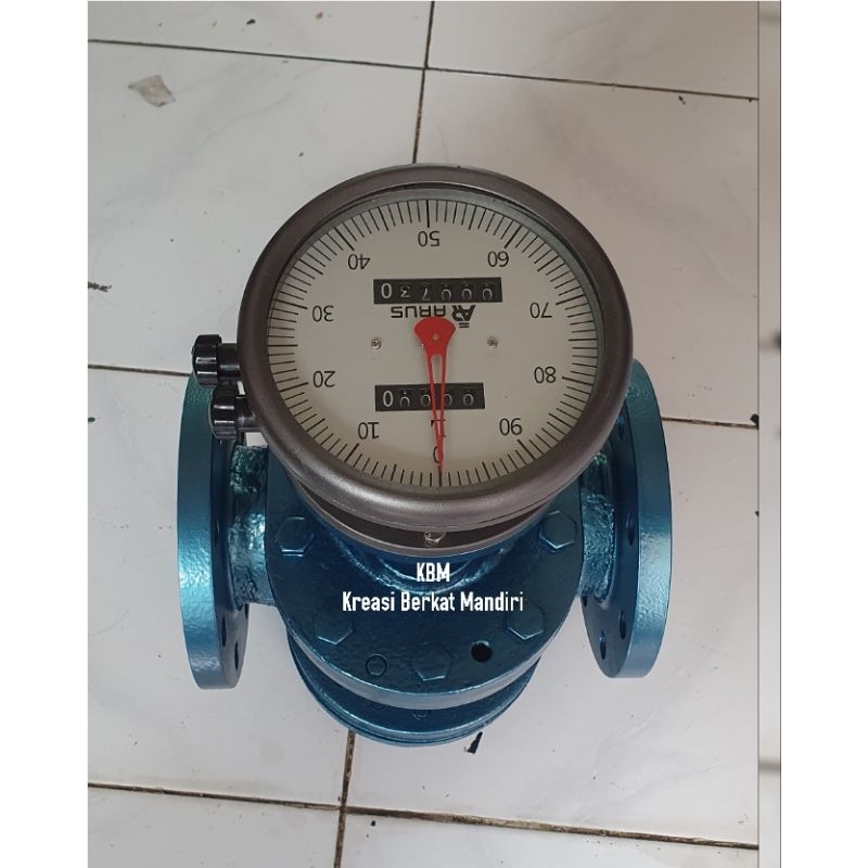 Jual OVAL FLOW METER 3" INCH ARUS HIGH ACCURACY REAL / FLOW METER OVAL ...