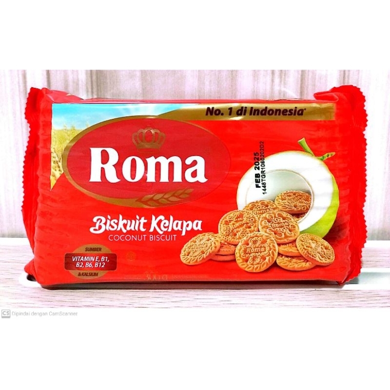 Jual ROMA Biskuit Kelapa 300g | Shopee Indonesia