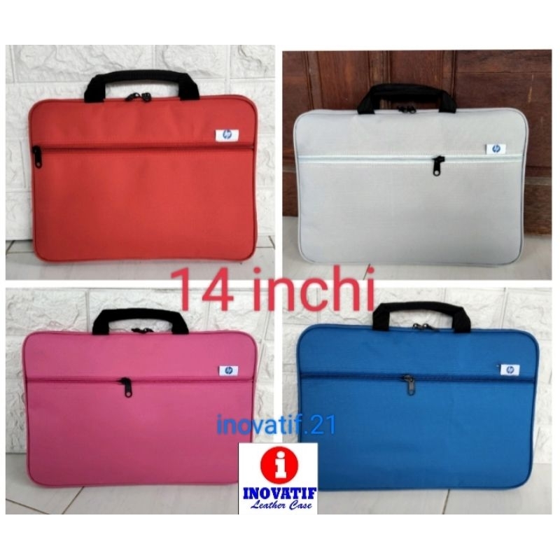 Jual Tas laptop HP DAN POLOS 14" / TAS JINJING 14" HP DAN POLOS. bahan ...