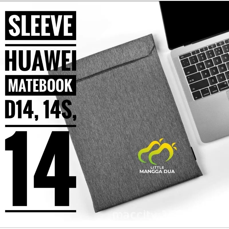 Jual Huawei matebook d14 14s 14 Sleeve pouch laptop bag Macbook Air Pro ...
