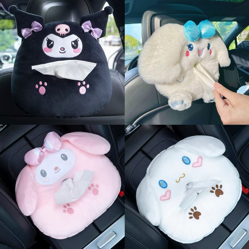 Jual Tempat Tissue Mobil Boneka cartoon Karakter Melody Kuromi ...
