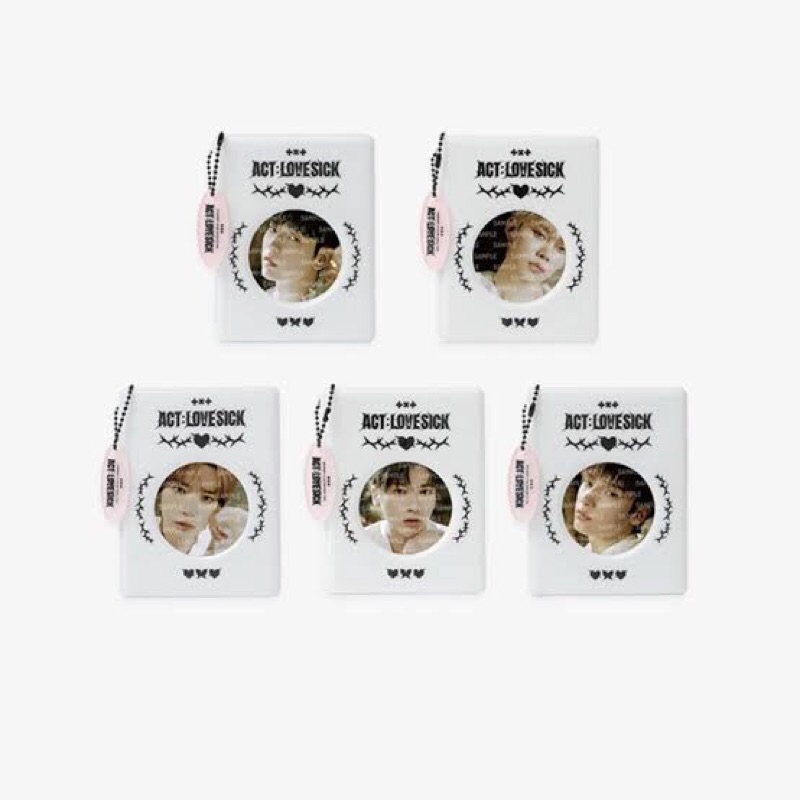 Jual READY STOCK OFFICIAL TXT ACT: LOVESICK MINI PHOTOCARD BINDER | Shopee Indonesia
