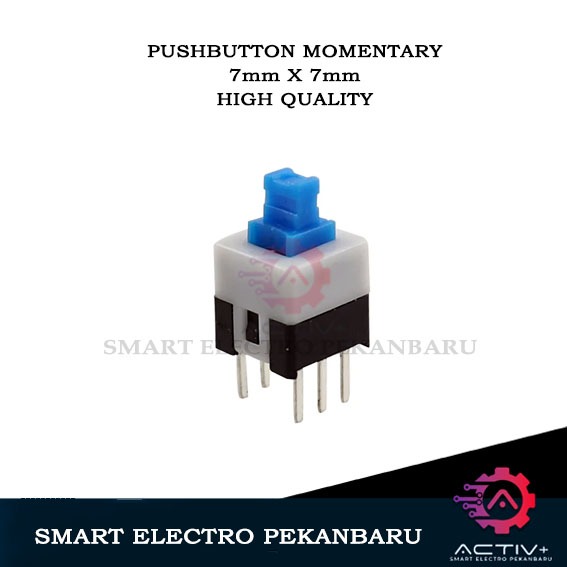 Jual ORIGINAL MOMENTARY 7X7 6PIN 0.1A 30V SWITCH PUSH BUTTON MOMENTARI ...
