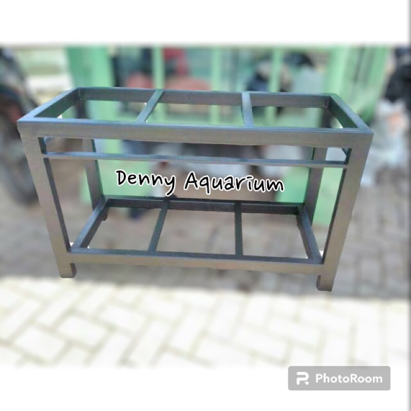 Jual RAK AQUARIUM BESI HOLO 4X6 UKURAN 120 x 50cm | Shopee Indonesia