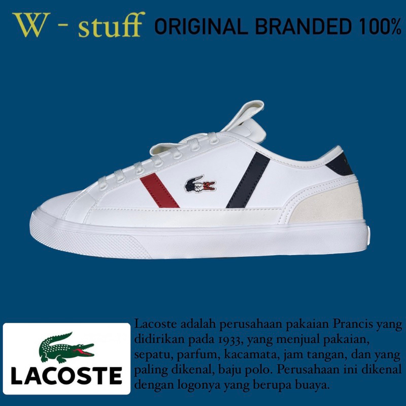 Jual Lacoste Sneakers shoes original sepatu pria | Shopee Indonesia