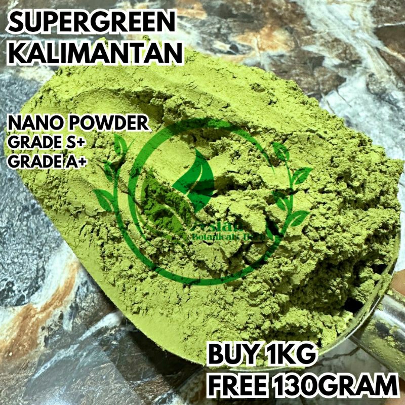 Jual Bubuk Hijau Purlik Daun Purlik Purli Sgreen Kraton Bubuk Purlik ...