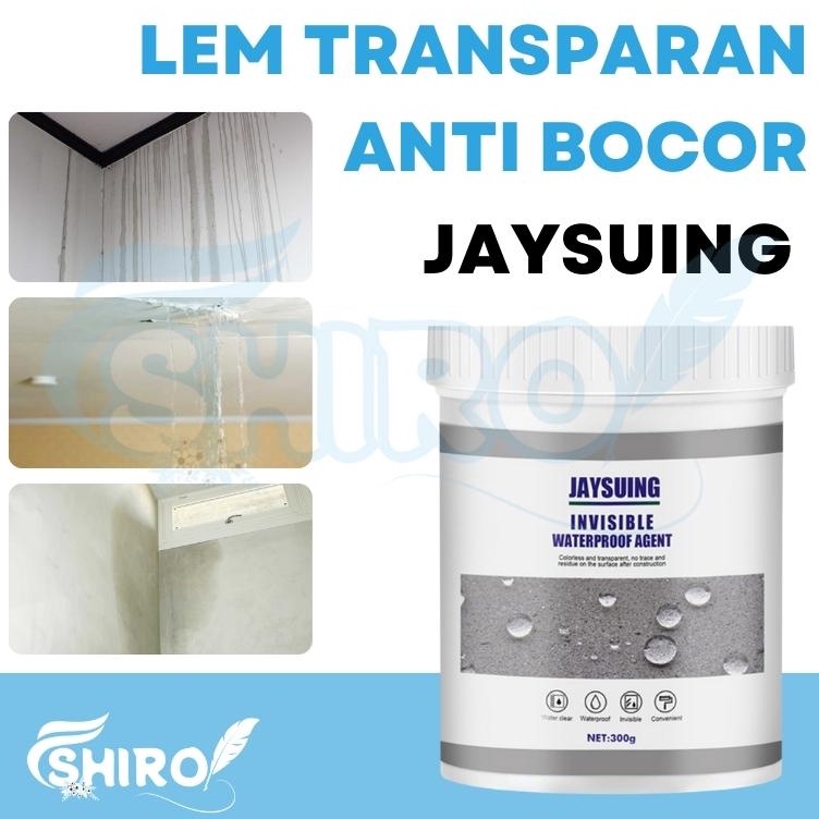 Jual Kirim Segera Jaysuing Lem Transparan Transparant Bening Anti Bocor Rembes Krembes Air ...