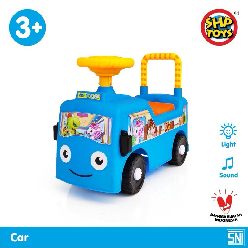 Jual (Bisa COD) Termurah Mainan Mobil dorong anak Bus telolet SHP 570 ...