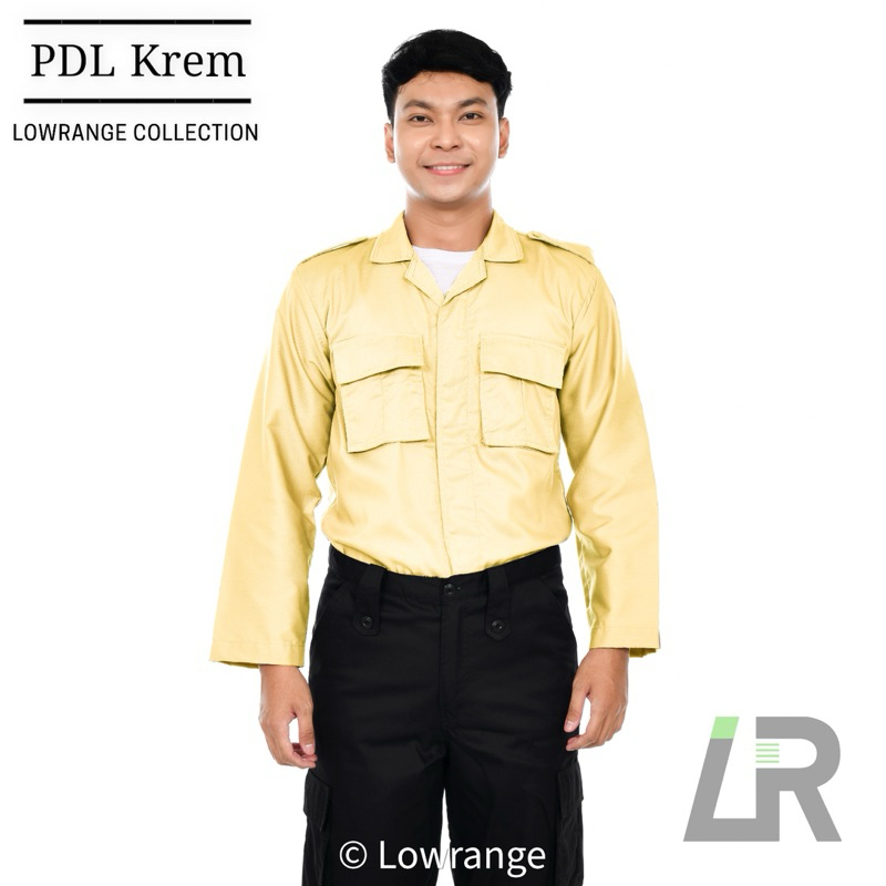 Jual SERAGAM PDL SECURITY KREM TERBARU / SETELAN SATPAM CREAM MURAH COD ...