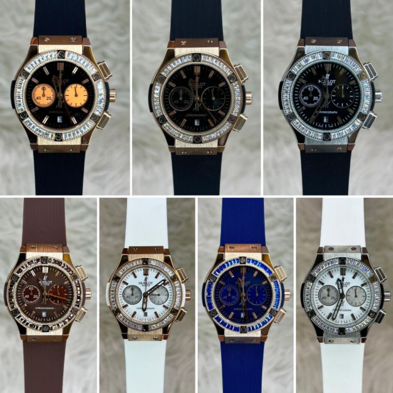 Jual Hb Hublot Big Bang Classic Fussion Diamond Chrono Active Super ...