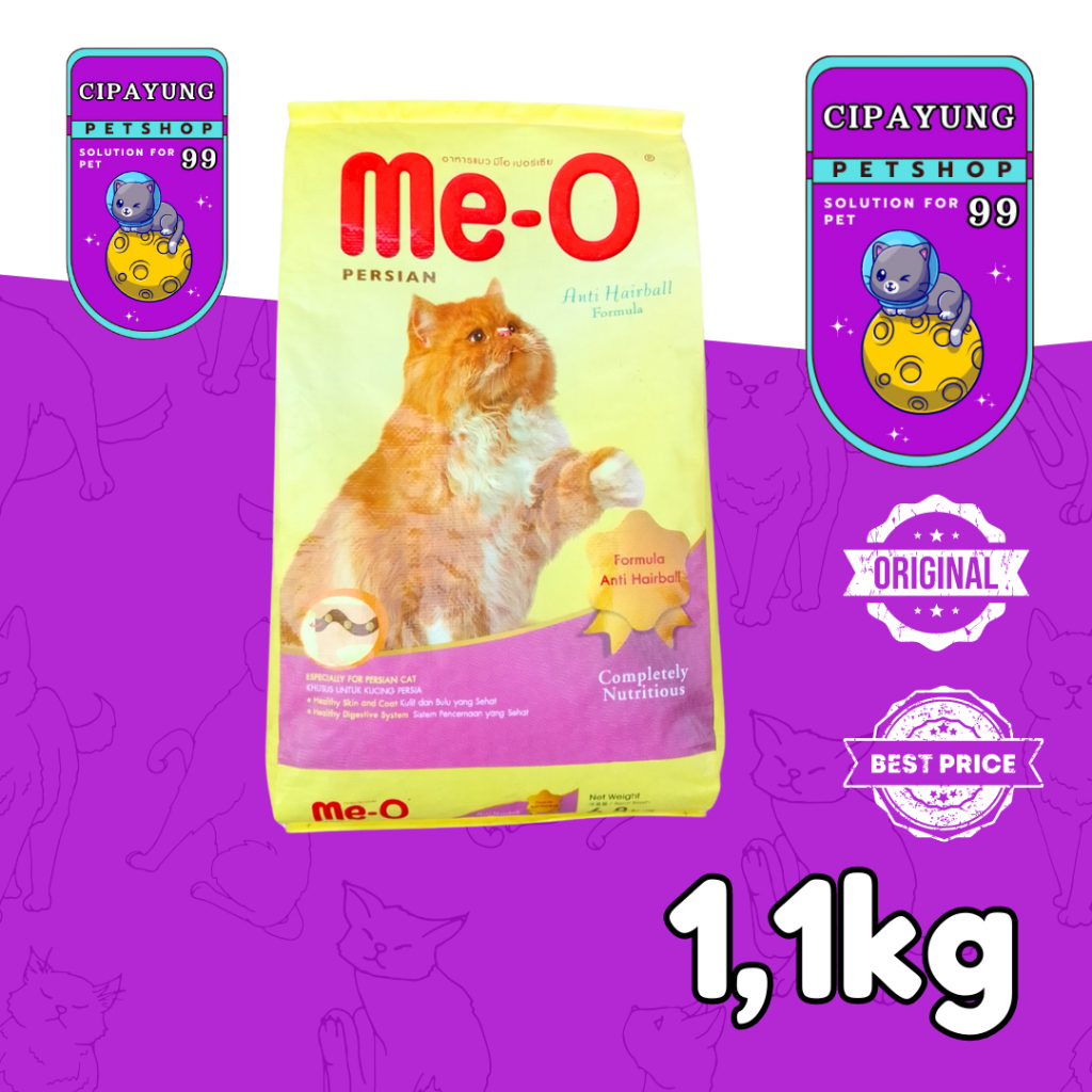 Jual makanan kucing MEO PERSIAN ADULT 1.1kg fresh pack | Shopee Indonesia