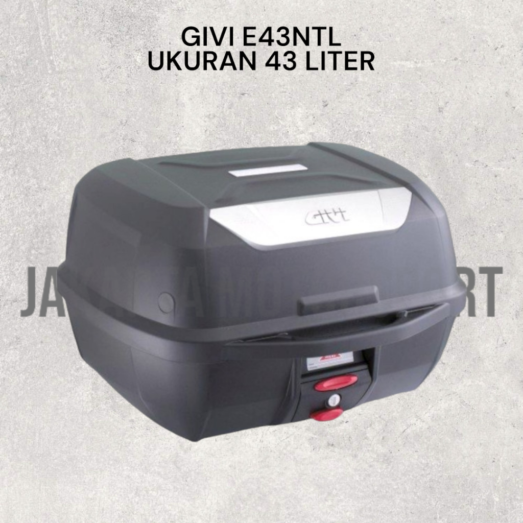 Jual Box GIVI E43NTL Mulebox Monolock Topcase 43 Liter Original GIVI ...