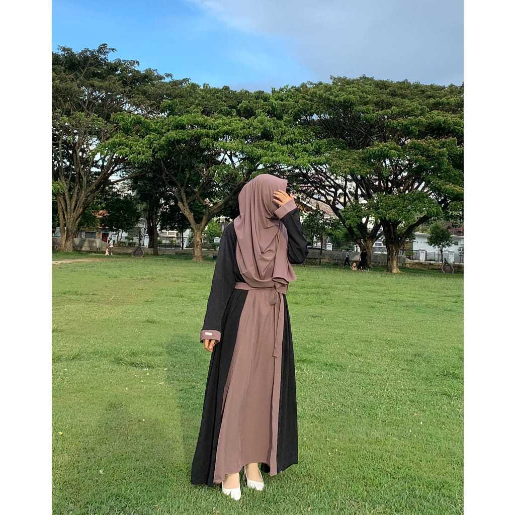 Jual PROMO ABAYA TOP 1-Abaya arab terbaru-gamis hitam remaja kekinian ...