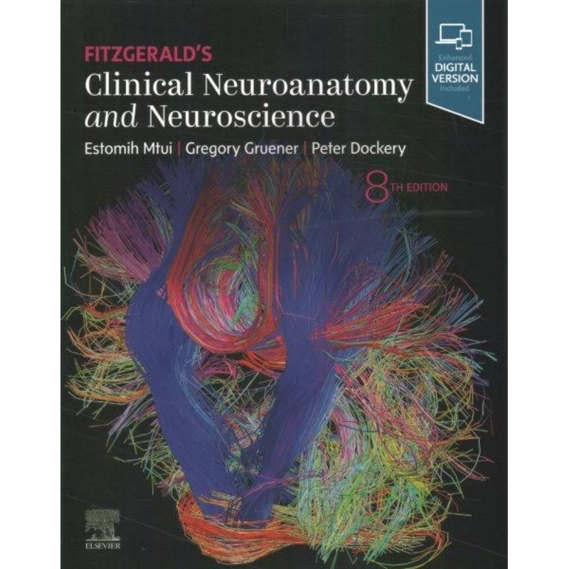 Jual Fitzgerald Clinical Neuroanatomy and Neuroscience 8th Edition ...