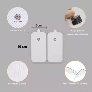 Jual Pad Tens Kancing Electrode Pads EM / Pad Tens Elektroda Terapi ...