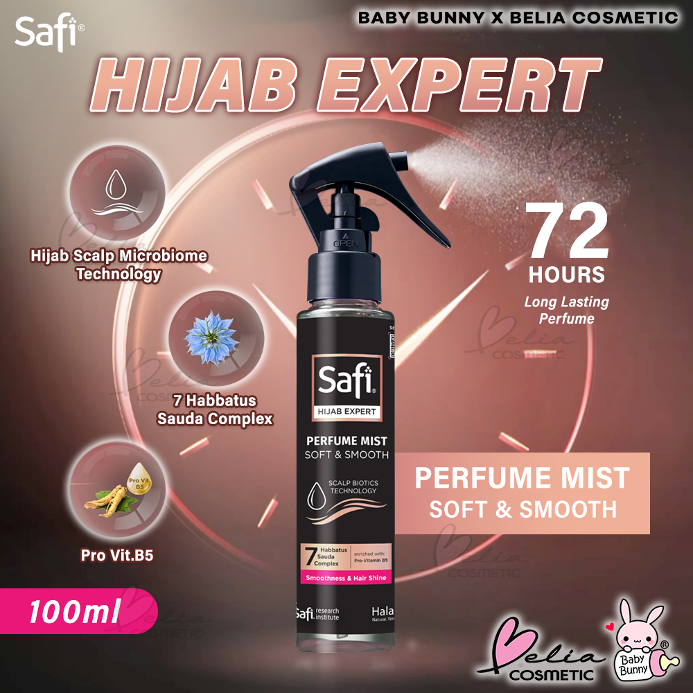 Jual BELIA SAFI Hijab Expert | Soft & Smooth | Perfume Mist | Scalp Biotics Technology | BABY ...