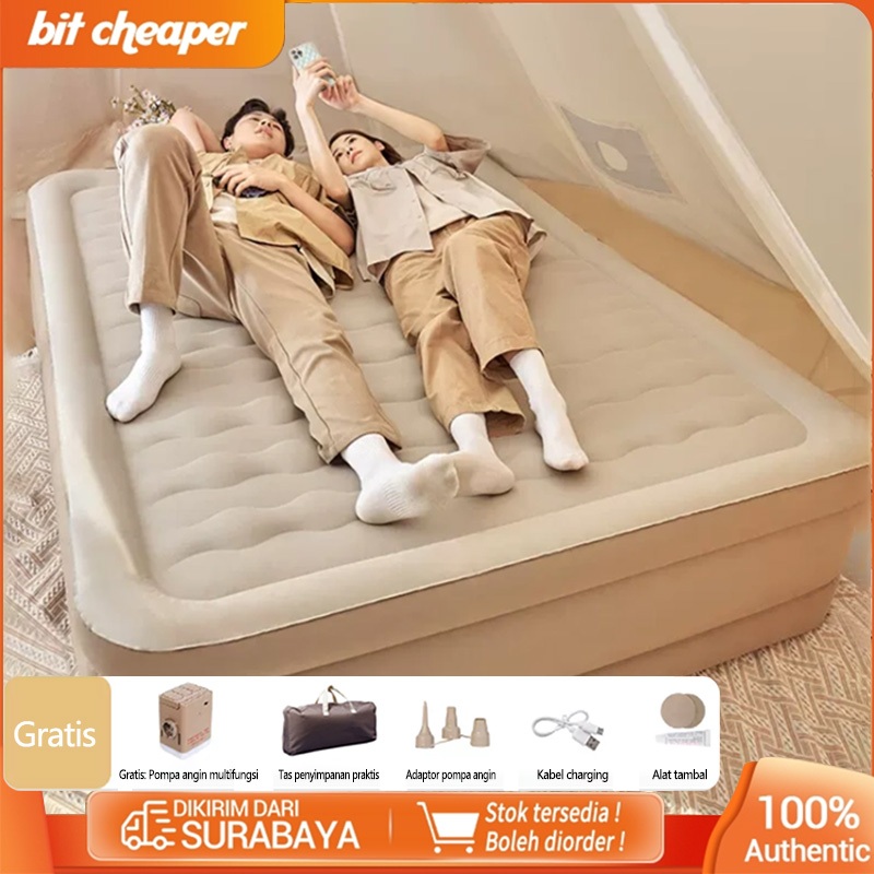 Jual 【COD】200*180*25 Kasur sofa tiup/pompa pengisian listrik kasur ...