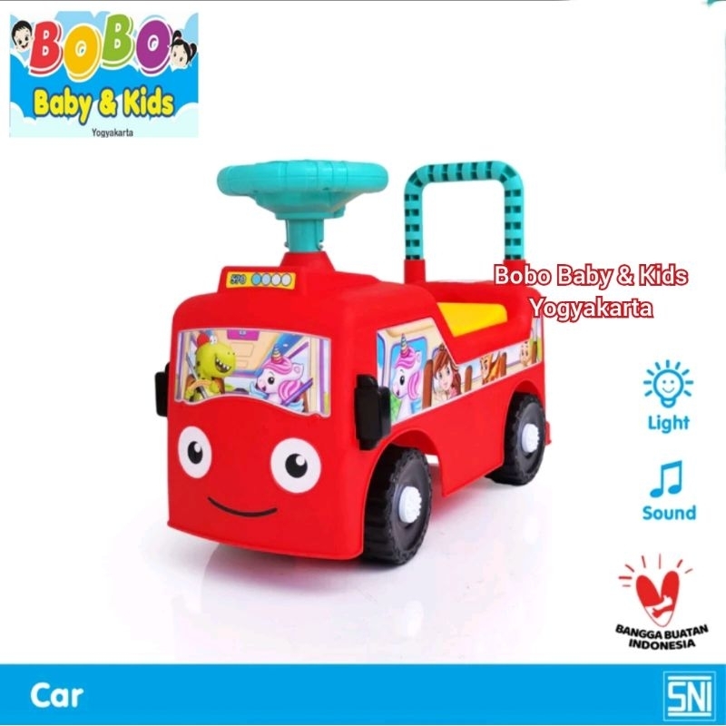 Jual Ride On Bus Ayo Mobil Dorong Anak Bis Ayo Bis Anak Bus Dorong Anak ...