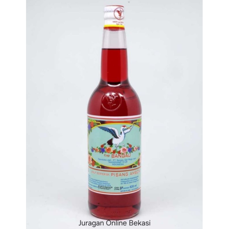 Jual SYRUP BANGAU RASA PISANG AMBON [620ml] | Shopee Indonesia