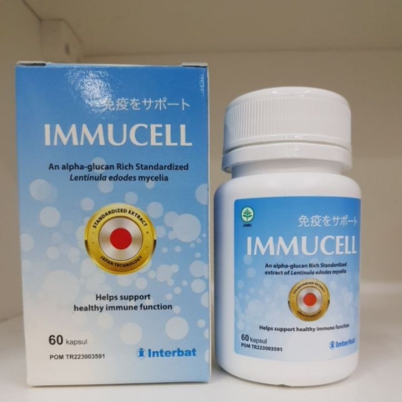 Jual IMMUCELL 60 kapsul / botol | Shopee Indonesia