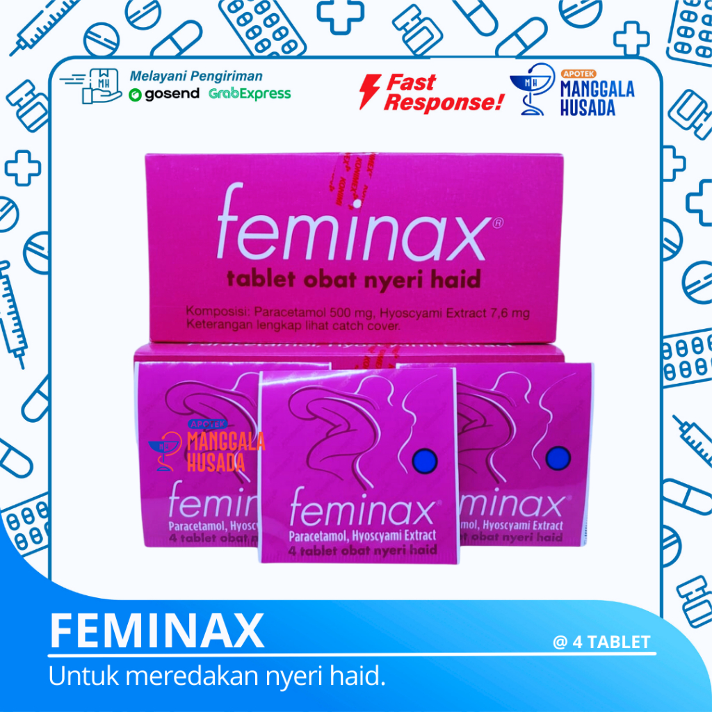 Jual FEMINAX @ 4 TABLET | Shopee Indonesia