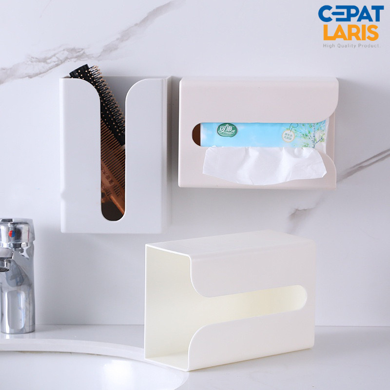 Jual CL Kotak Tisu Tempel Dinding Tempat Tisu Tempel Dinding Dapur ...