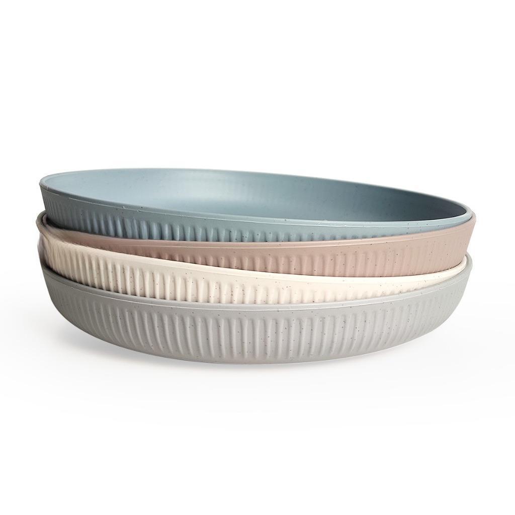 Jual Piring Makan Plastik 22cm JeramI Gandum Wheat Straw | Shopee Indonesia