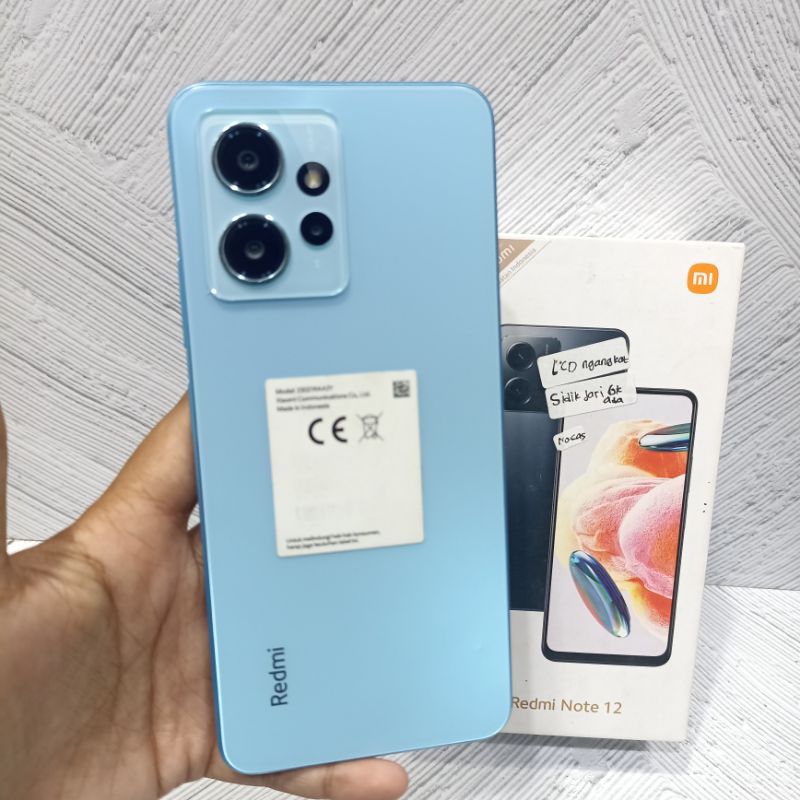 Jual Redmi Note 12 8/128 GB Handphone Second Bekas | Shopee Indonesia