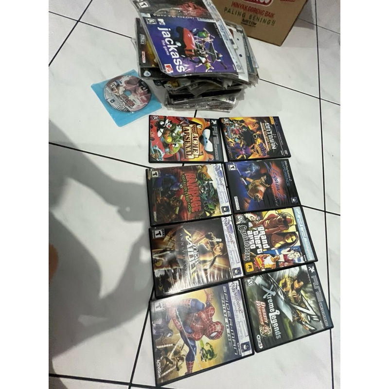 Jual 1 paket kaset game ps2 | Shopee Indonesia