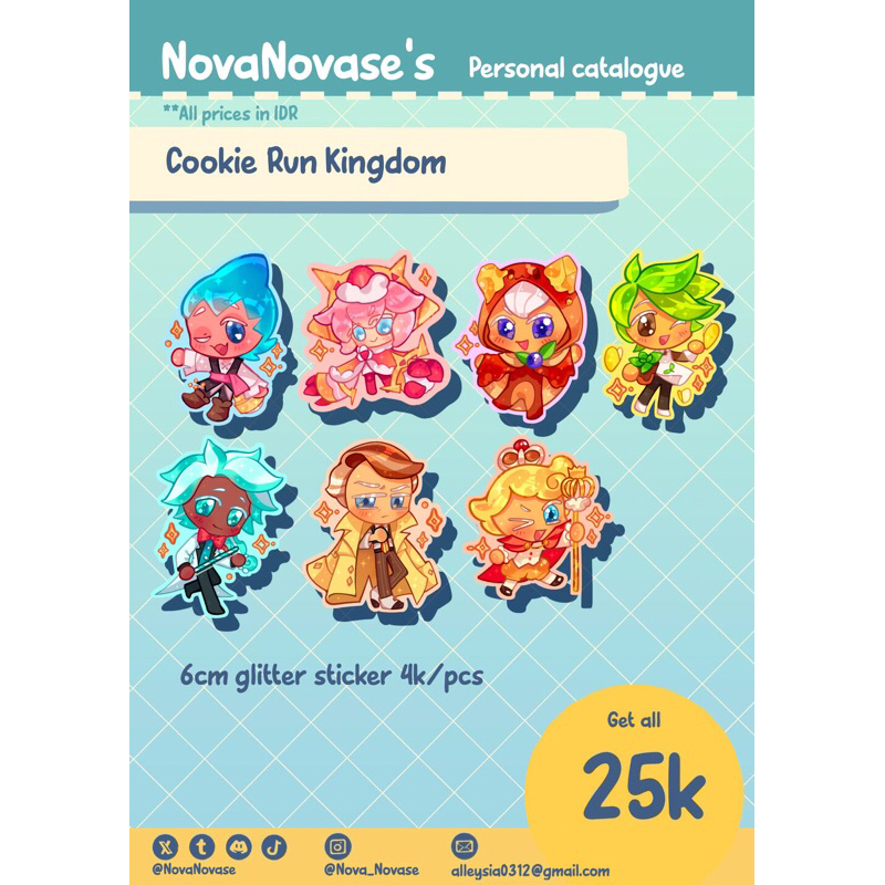 Jual Cookie run kingdom merch by Nova_Novase | Shopee Indonesia