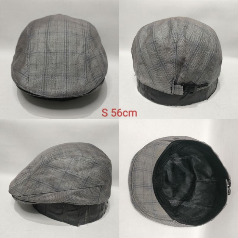 Jual topi copet seniman second preloved original model flat cap ...