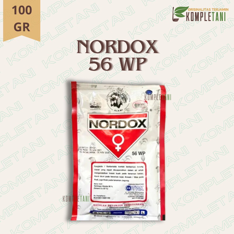 Jual [Fungisida/Bakterisida] Nordox 56 WP - Tembaga Oksida 56% ...