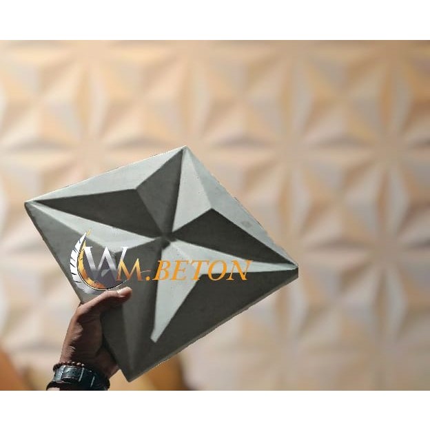 Jual Wall Panel 3D Cor Beton Uk 30 x 30 x 2.5cm | Shopee Indonesia