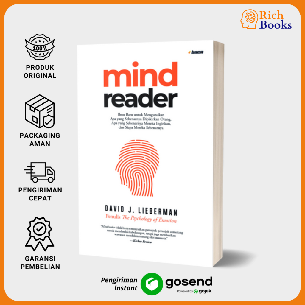 Jual Buku Mindreader - David J. Lieberman | Shopee Indonesia